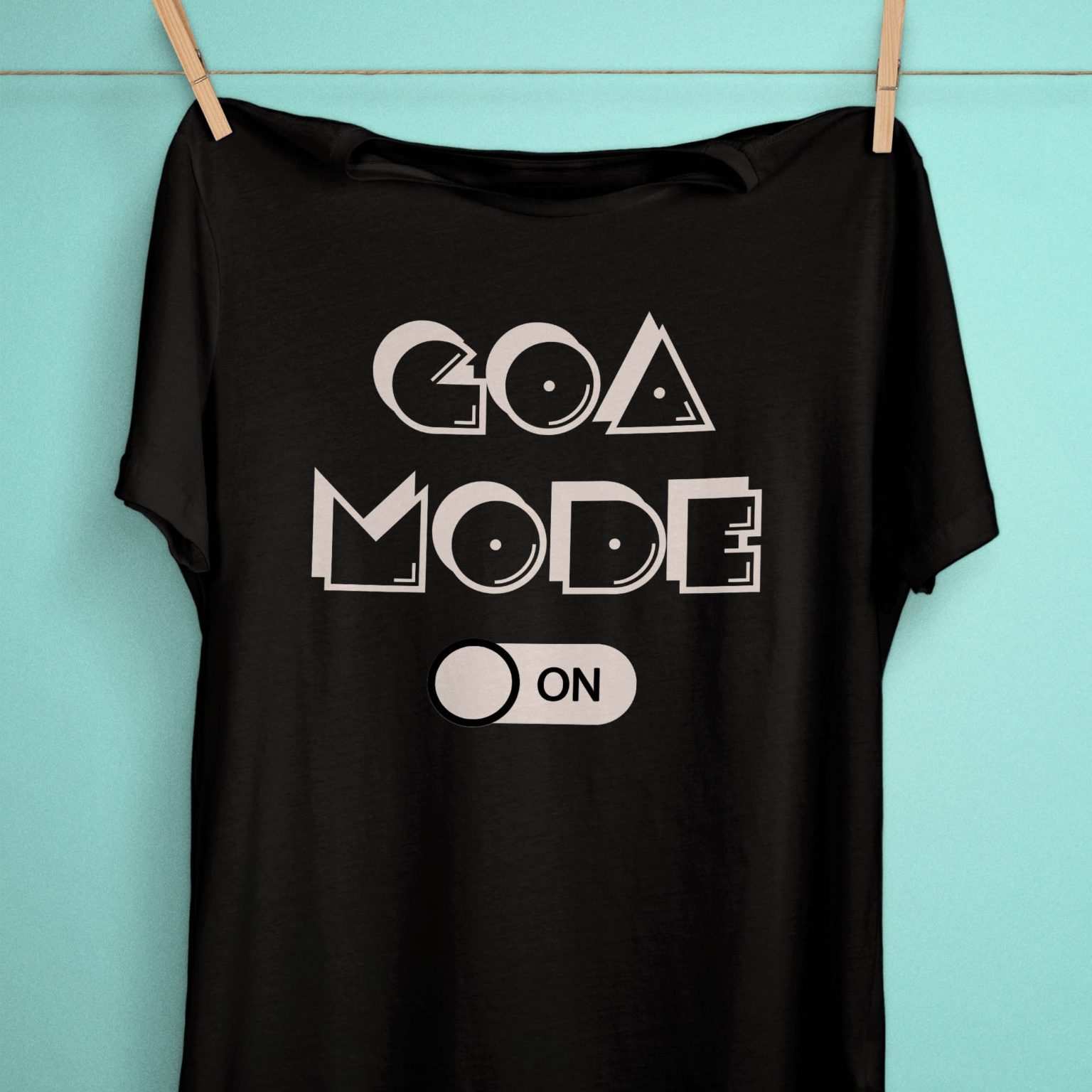 Goa Mode ON T-Shirt – HyperHut